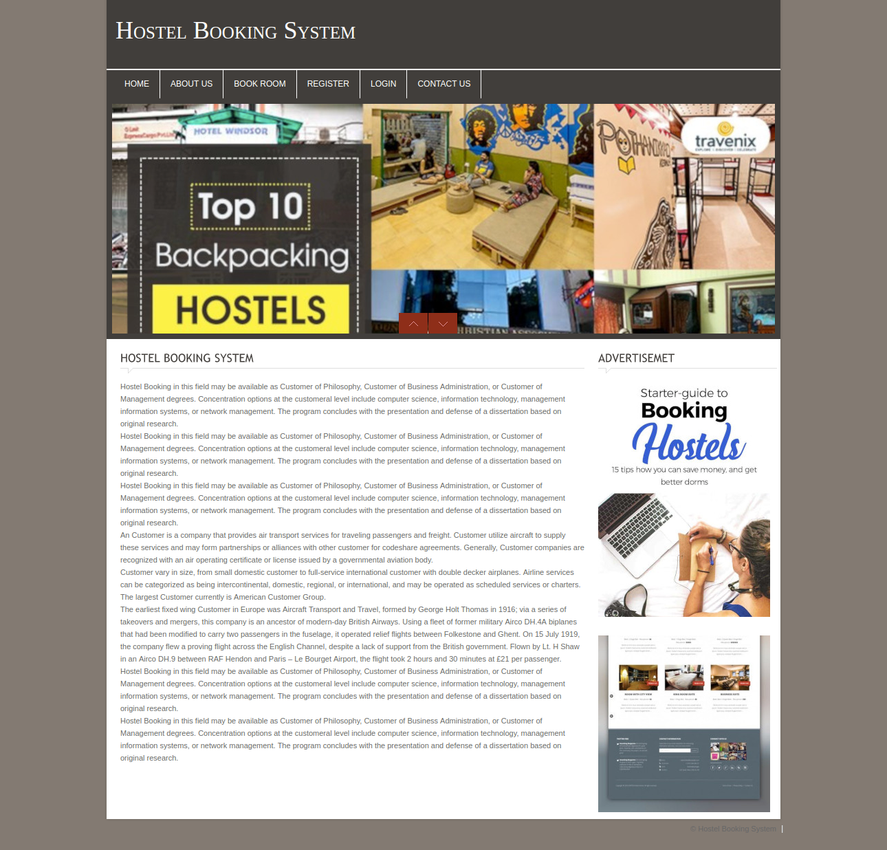 Hostel Booking System Dbms Php And Mysql Projects Mini Project Source Code Database Report